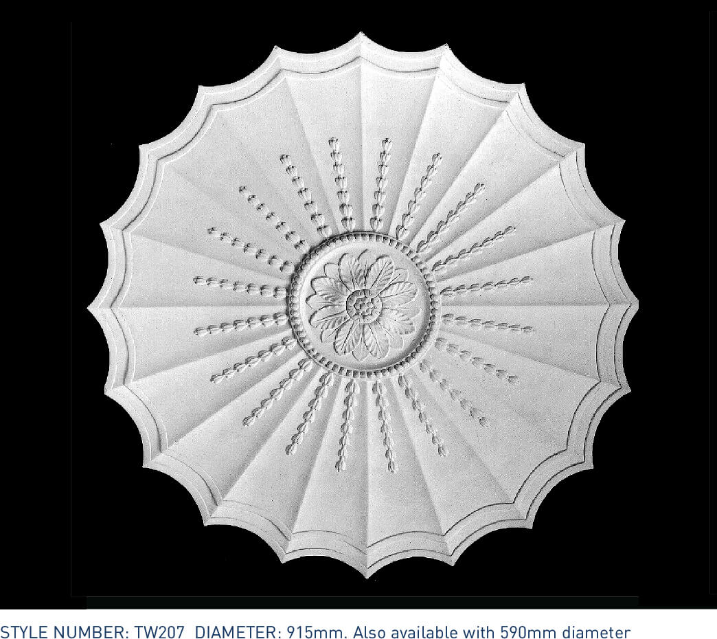 Ceiling Centre TW207 – Thomas & Wilson